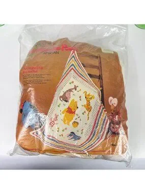 Bucilla | Office | Vintage Sears Bucilla Winnie The Pooh Afghan Crochet ...